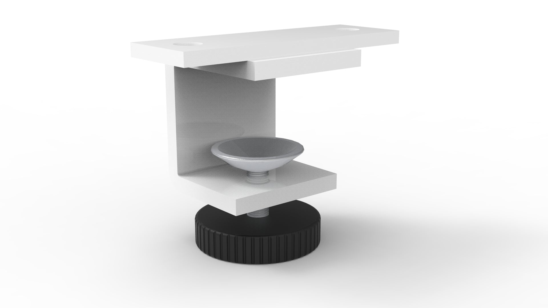 Shush30+ Desk Mounted Screen Clamp - Set Of 2 WHITE – Townsville Office ...