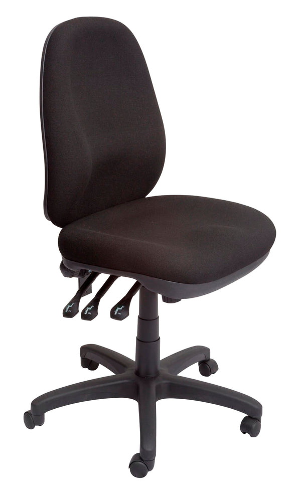 Heavy Duty Commercial Grade Ergonomic Chair - High Back 3 Lever Fully ...